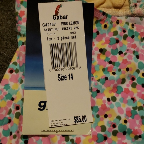 Gabar | Swim | Swimming Top Halter Nwt | Poshmark